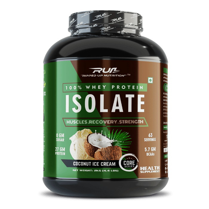 Whey Protein Isolate-Muscle Building & Weight Loss-Ripped Up Nutrition