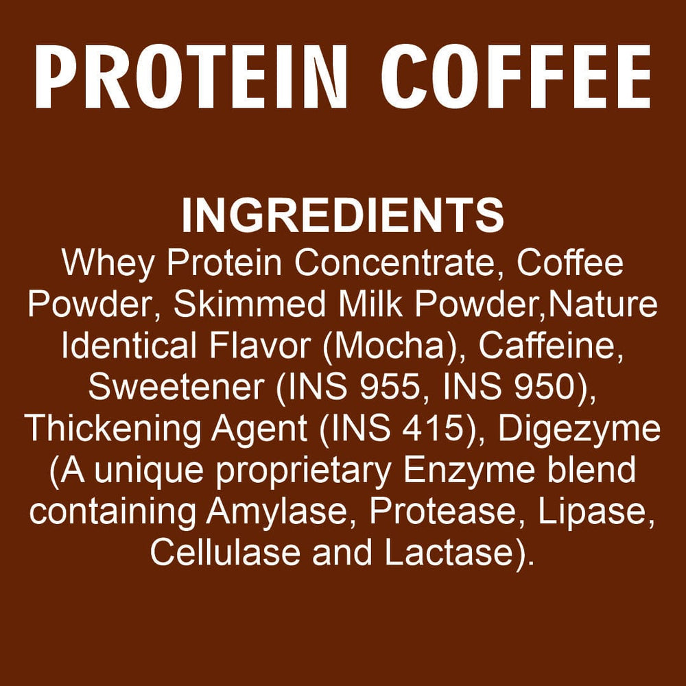 Protein Coffee: | Real Coffee Infused With Protein -1st time in india