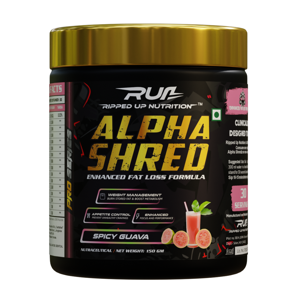 Alpha Shred- PRO Series | 100% Natural Fat burning Formula