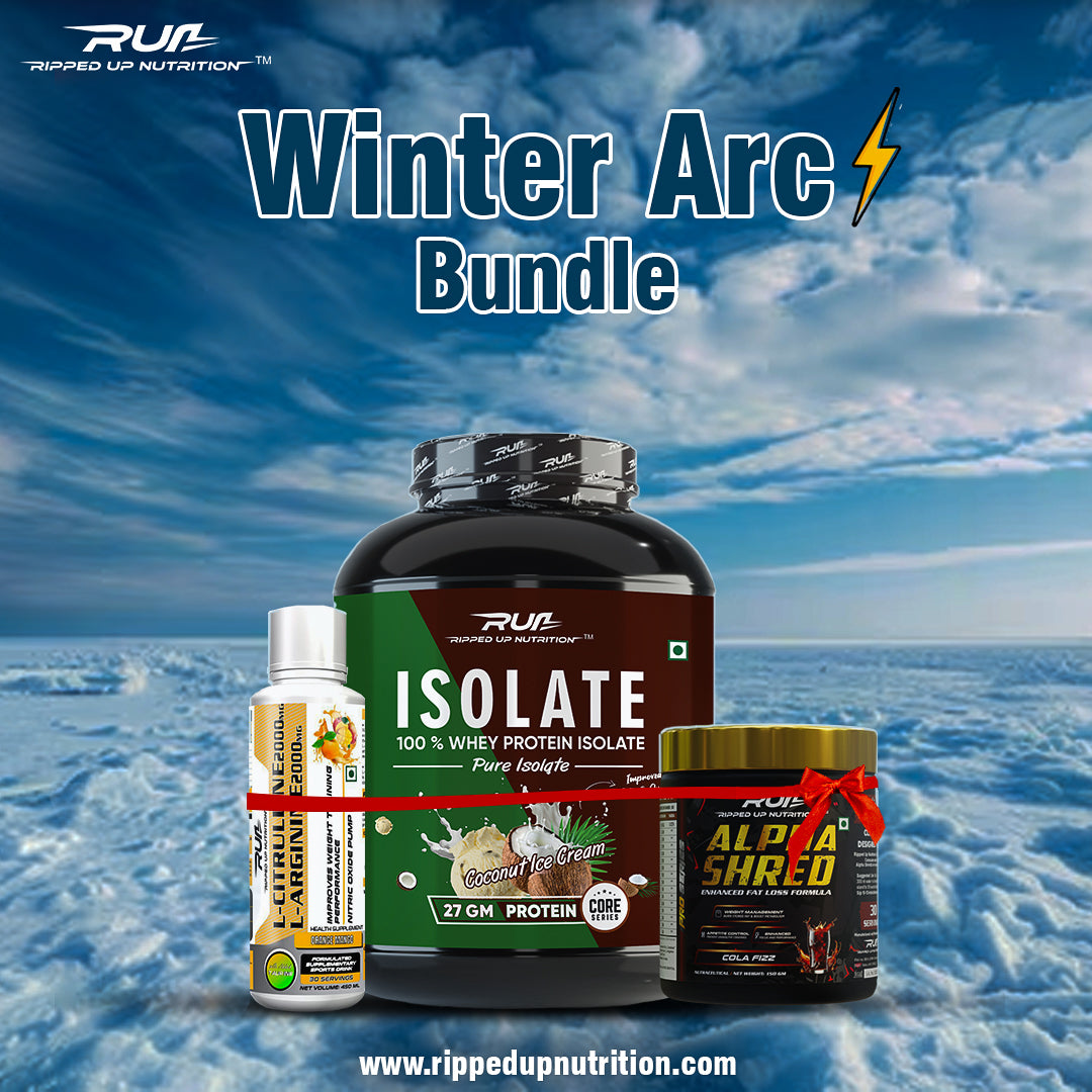 Winter Arc Bundle: Whey Isolate, L-Citrulline, Alpha Shred & More!