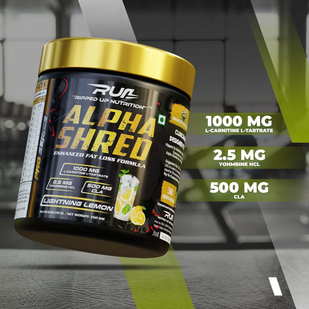 Alpha Shred- PRO Series | 100% Natural Fat burning Formula