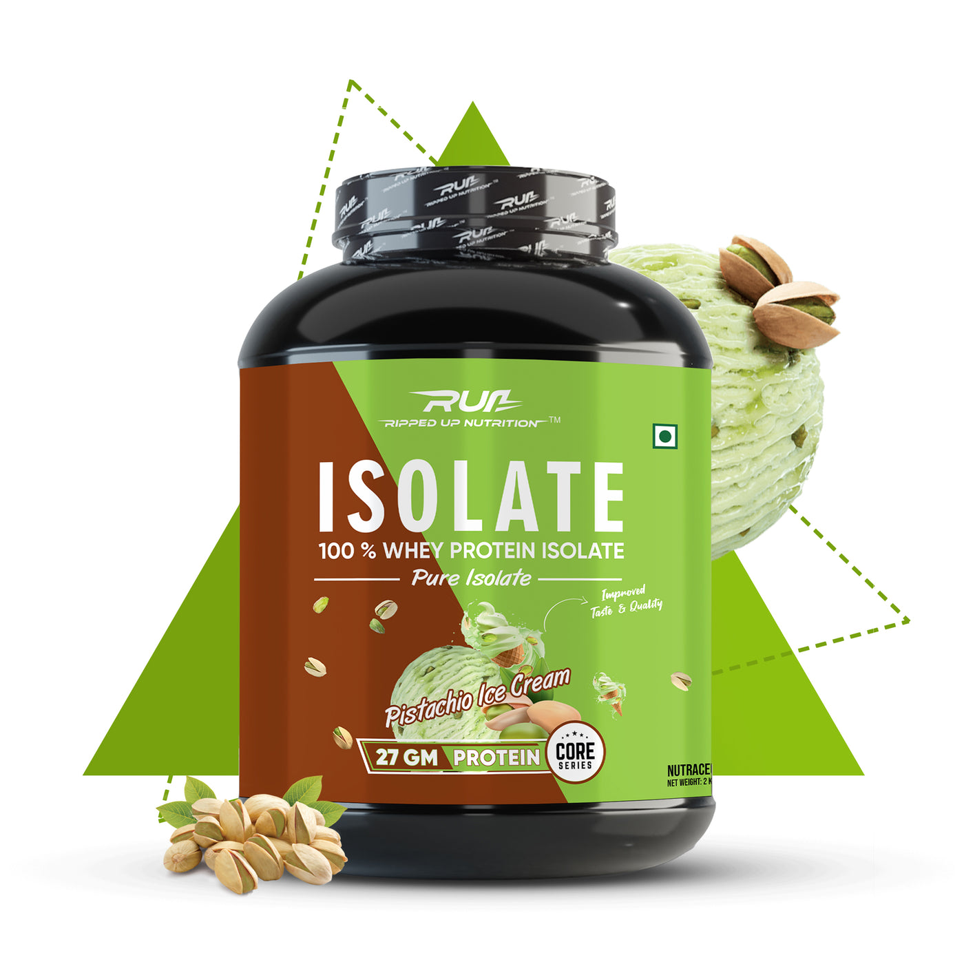 Whey Protein Isolate-Muscle Building & Weight Loss-Ripped Up Nutrition