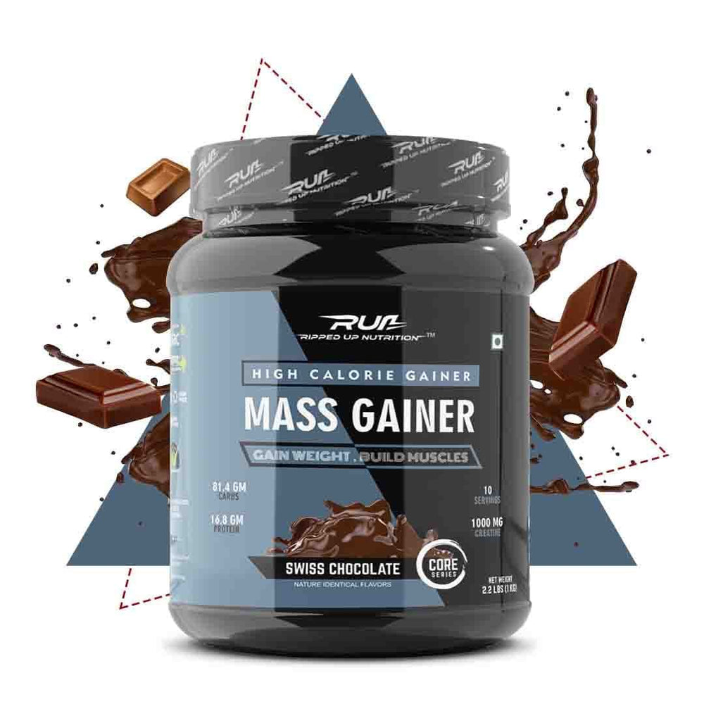 Mass Gainer Nutrition: High Calorie Mass Gainer with 16 grams of Whey ...